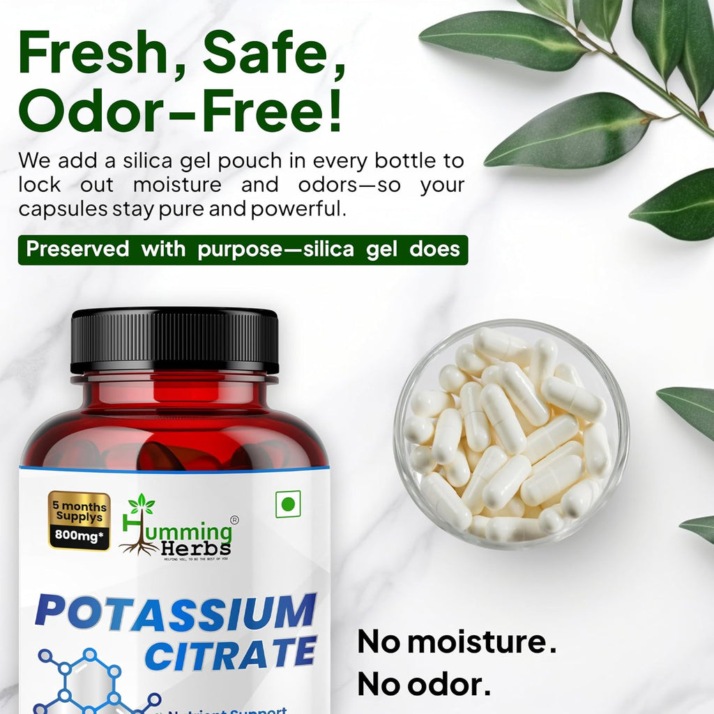 potassium citrate capsules for hydration
