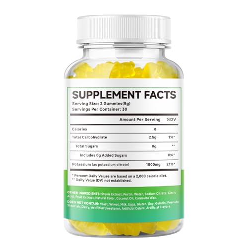potassium citrate for a healthy lifestyle