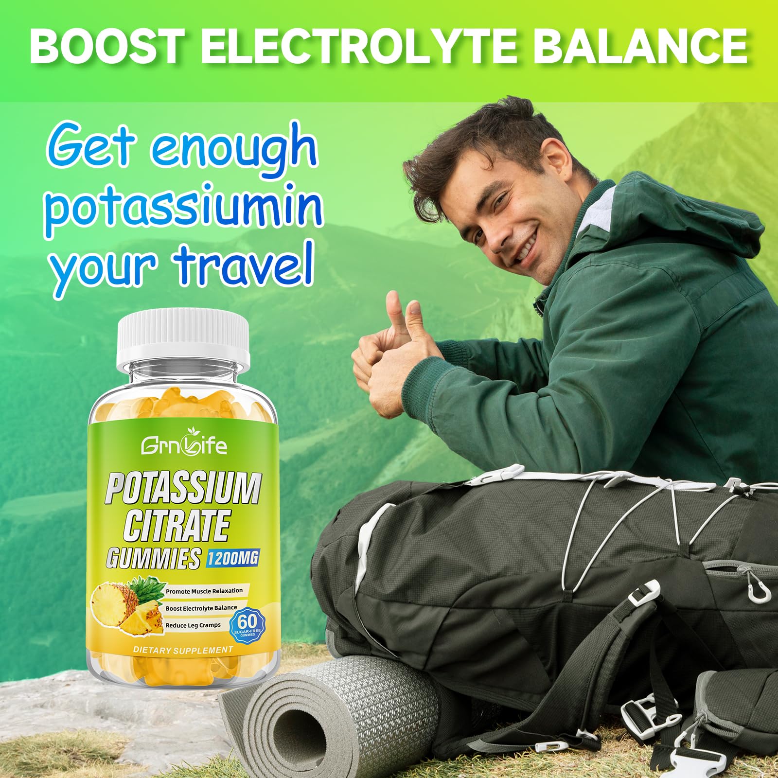 potassium citrate for active lifestyles