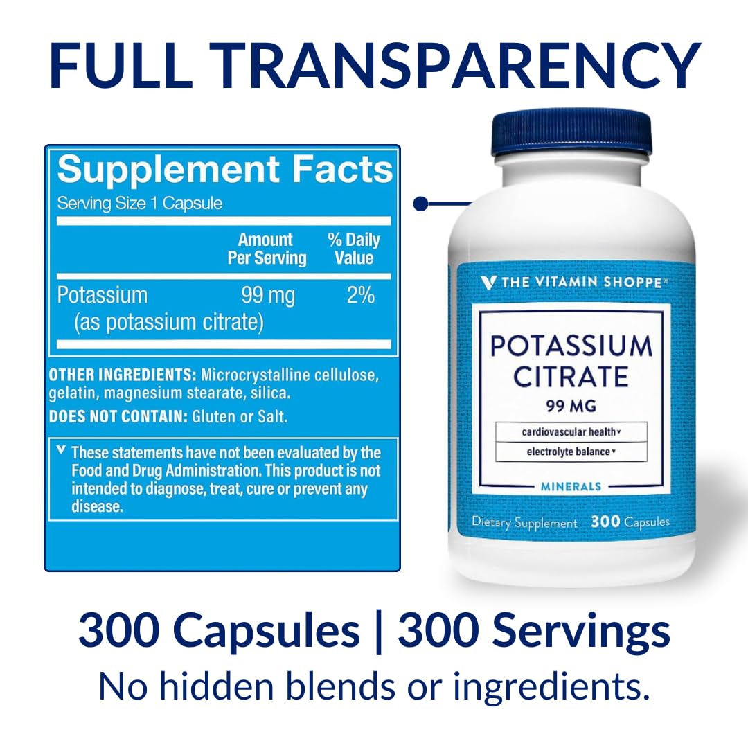 potassium citrate for daily nutrition