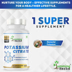 Potassium citrate for electrolyte balance