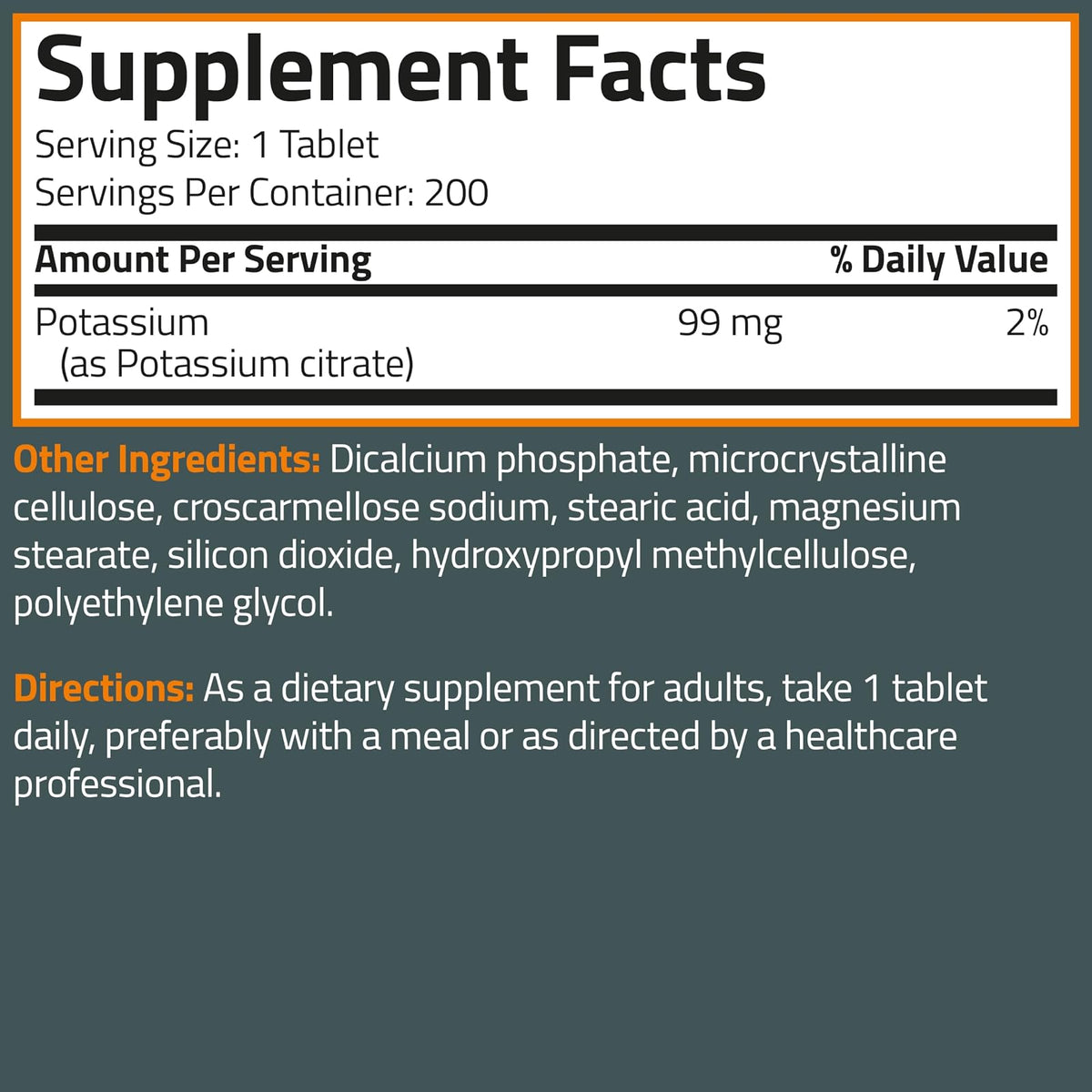 potassium citrate for electrolyte balance