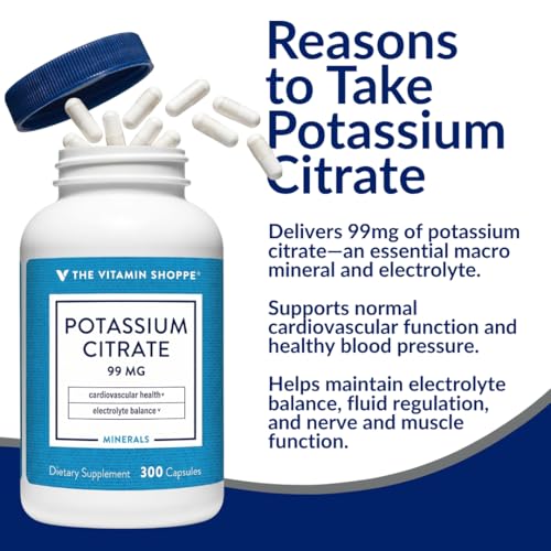 potassium citrate for electrolyte balance