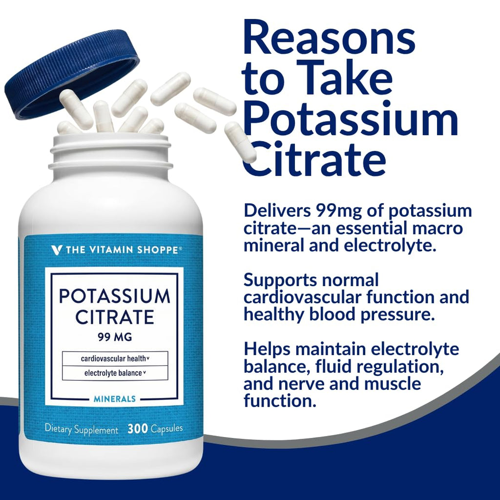 potassium citrate for electrolyte balance