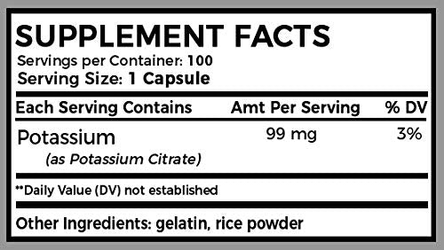Potassium citrate for heart health benefits