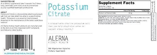 potassium citrate for heart health