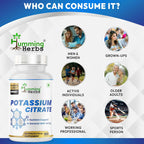 Potassium citrate for heart health
