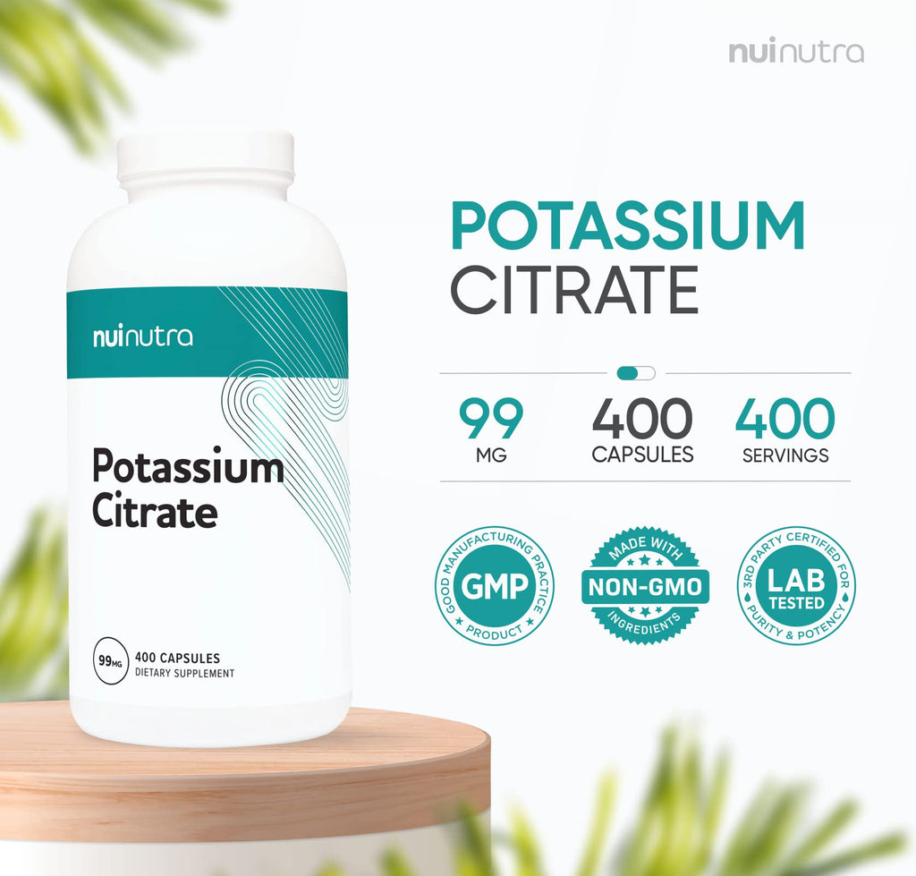 potassium citrate for hydration support
