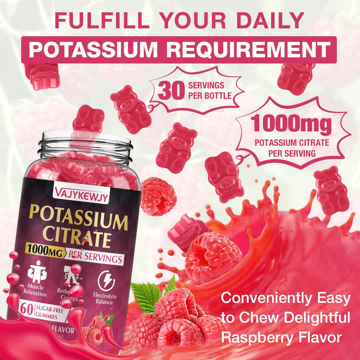 potassium citrate for hydration support
