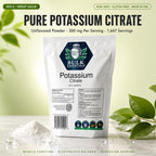 Potassium citrate for hydration support