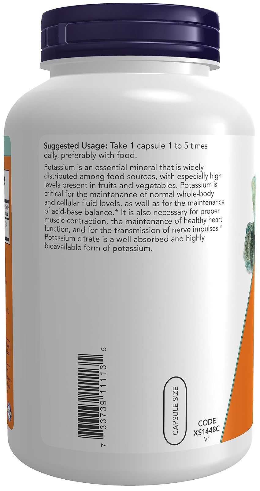 potassium citrate for muscle function