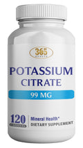 potassium citrate for muscle function