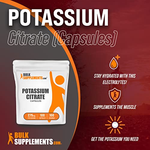 potassium citrate for muscle function