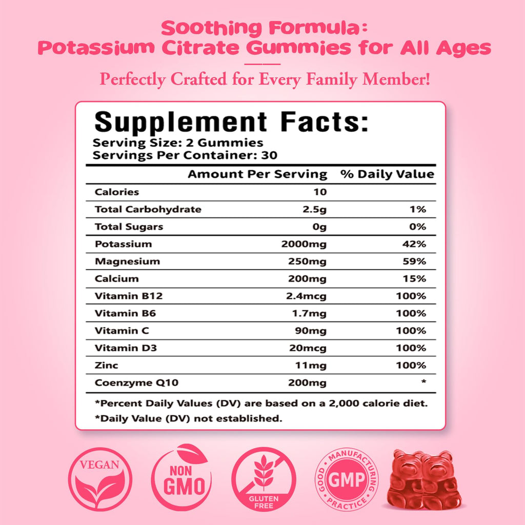 potassium citrate for muscle health support