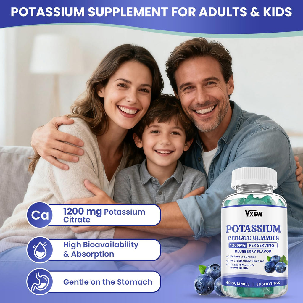 potassium citrate for muscle support
