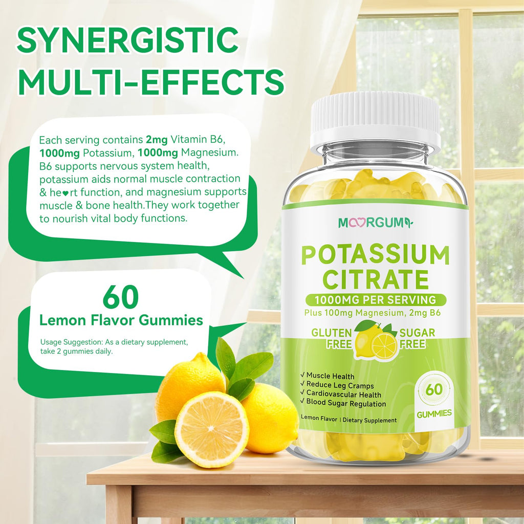 potassium citrate for muscle support