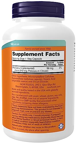 potassium citrate for normal pH