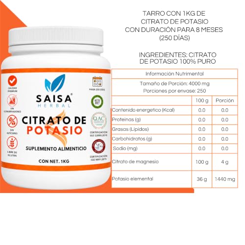 potassium citrate for overall wellness