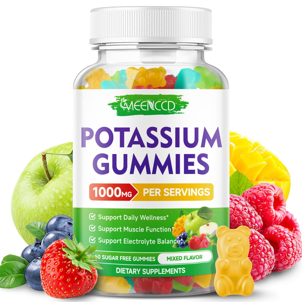 Potassium citrate gummies for adults