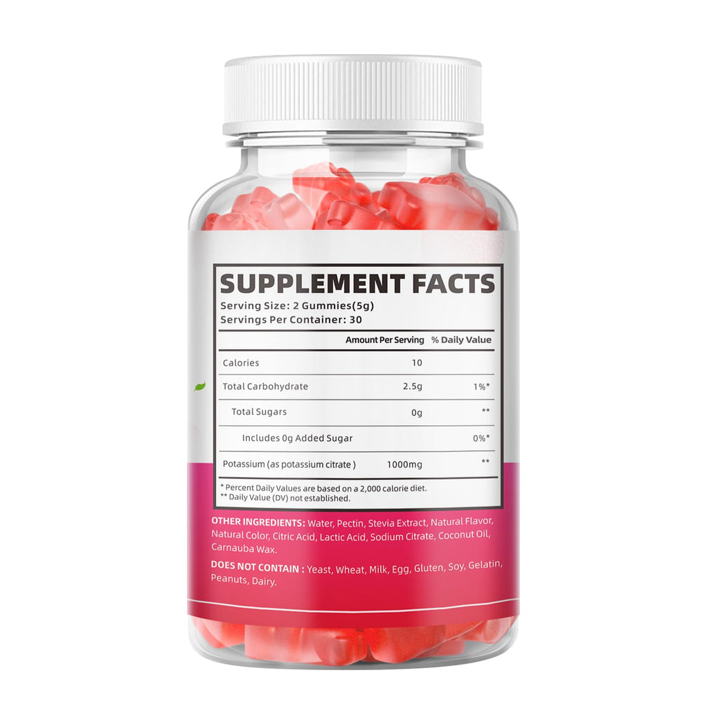 potassium citrate gummies for energy boost