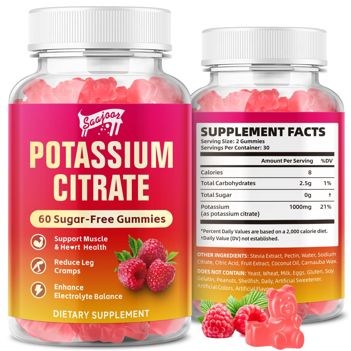 potassium citrate gummies for energy