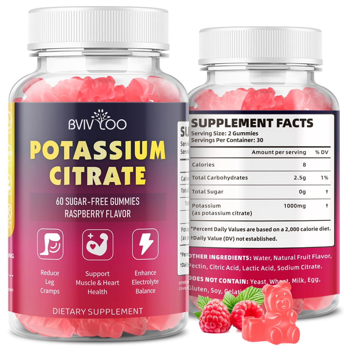 potassium citrate gummies for energy