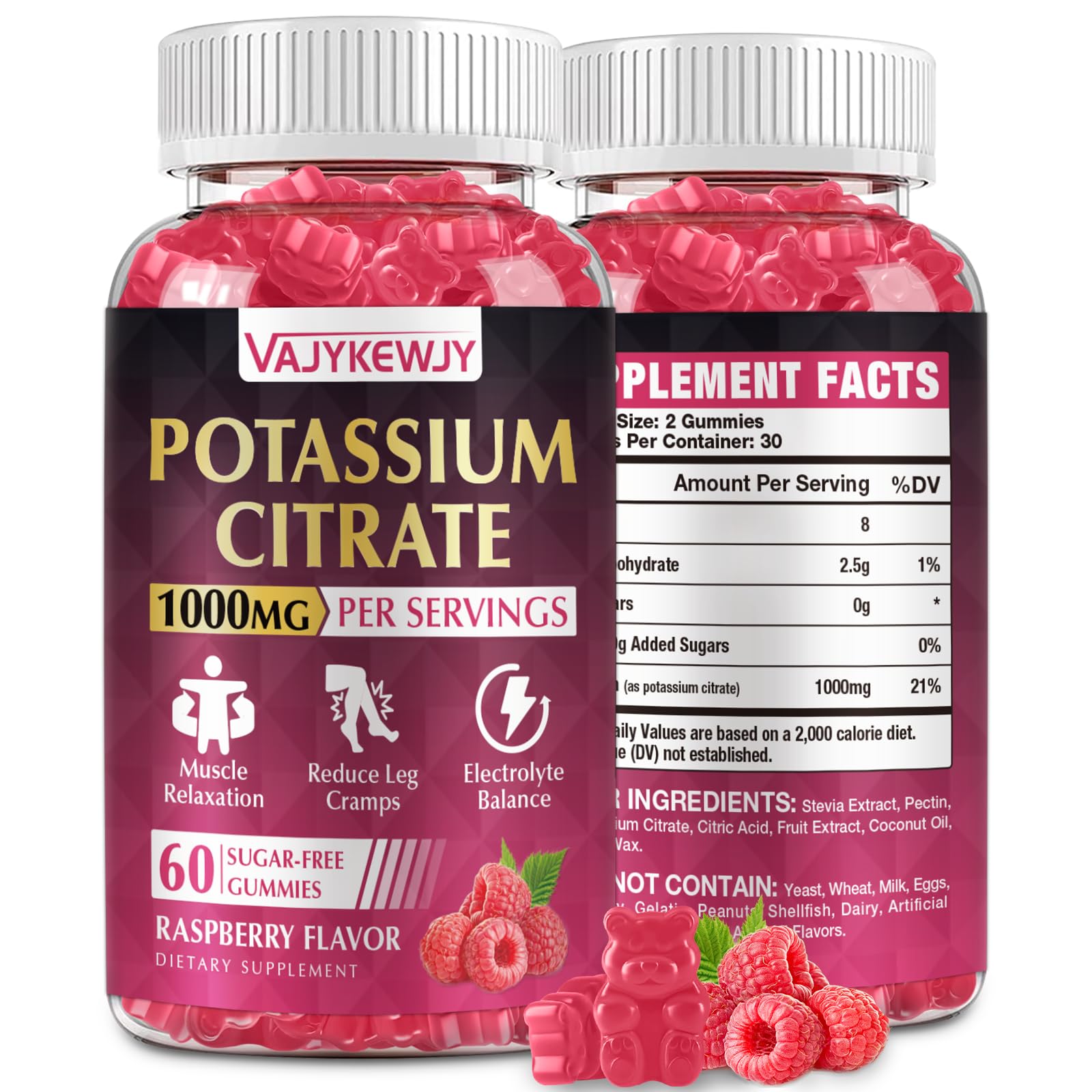 potassium citrate gummies for energy
