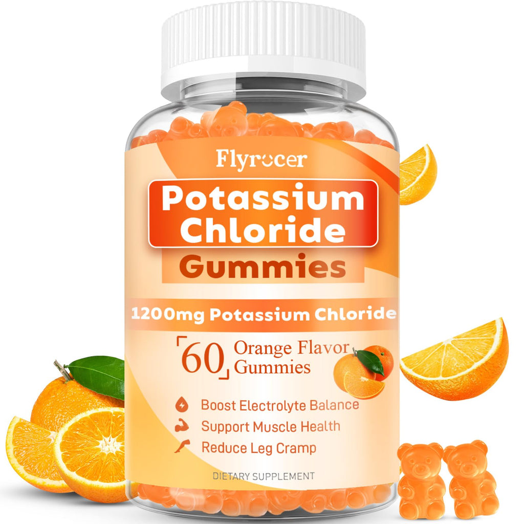 Potassium citrate gummies for energy