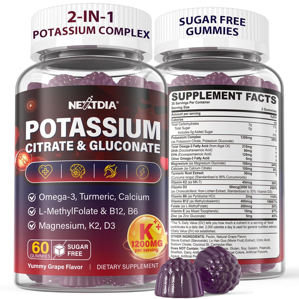 potassium citrate gummies for energy