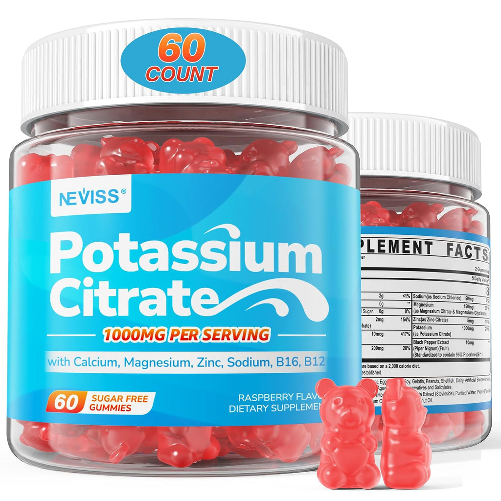 potassium citrate gummies for health