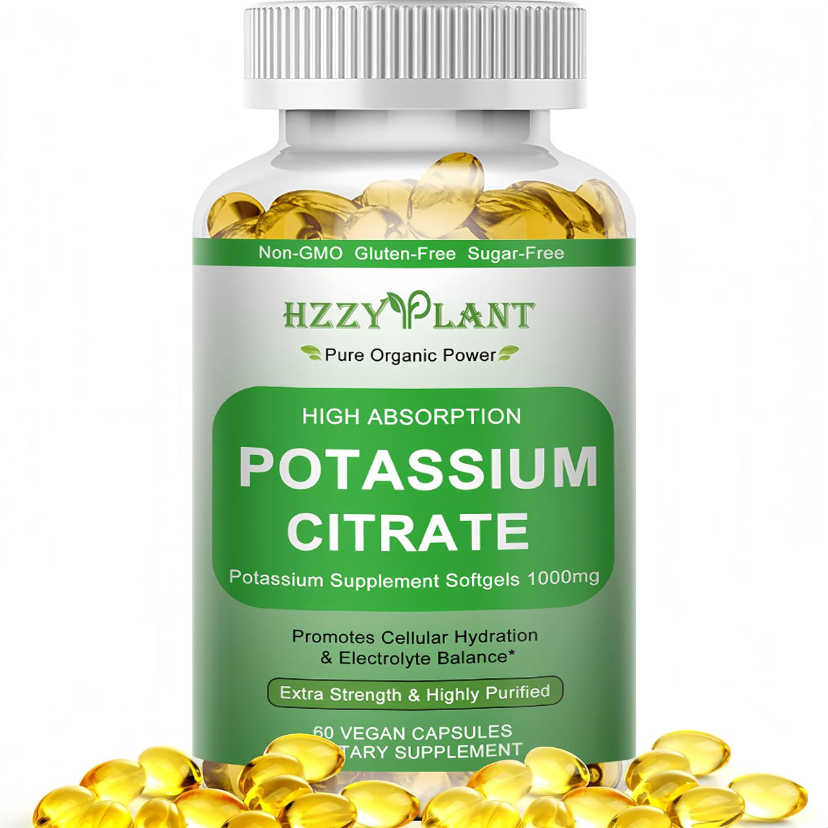 potassium citrate softgels for health