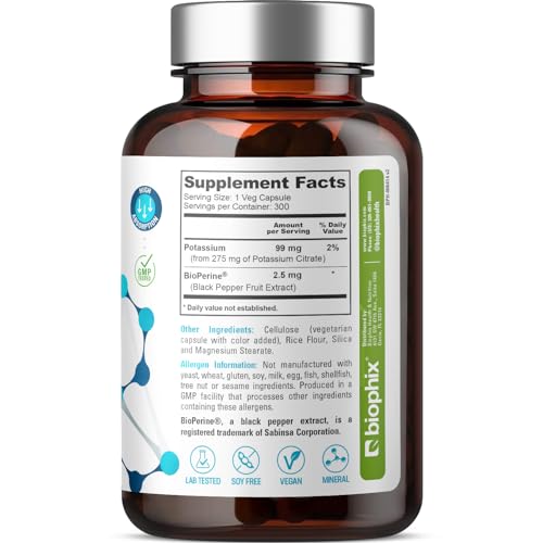 potassium citrate supplement for energy