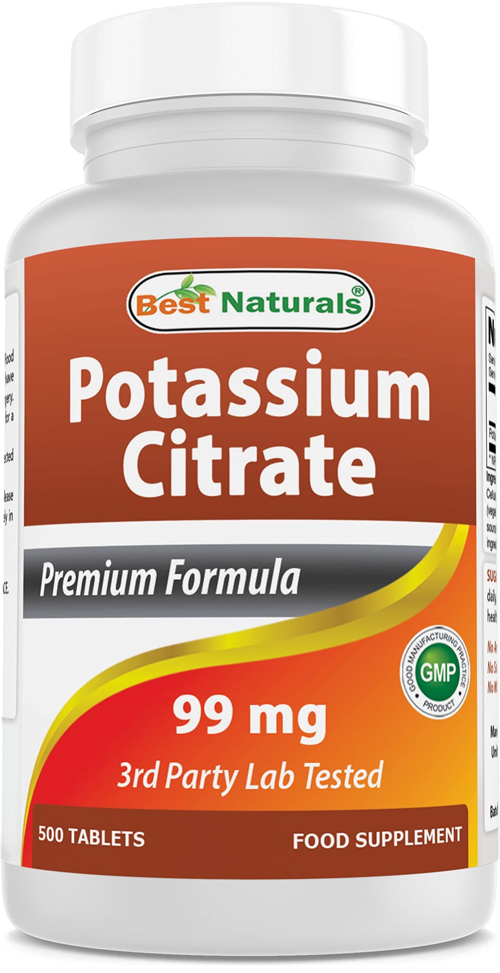 Potassium citrate supplement for health