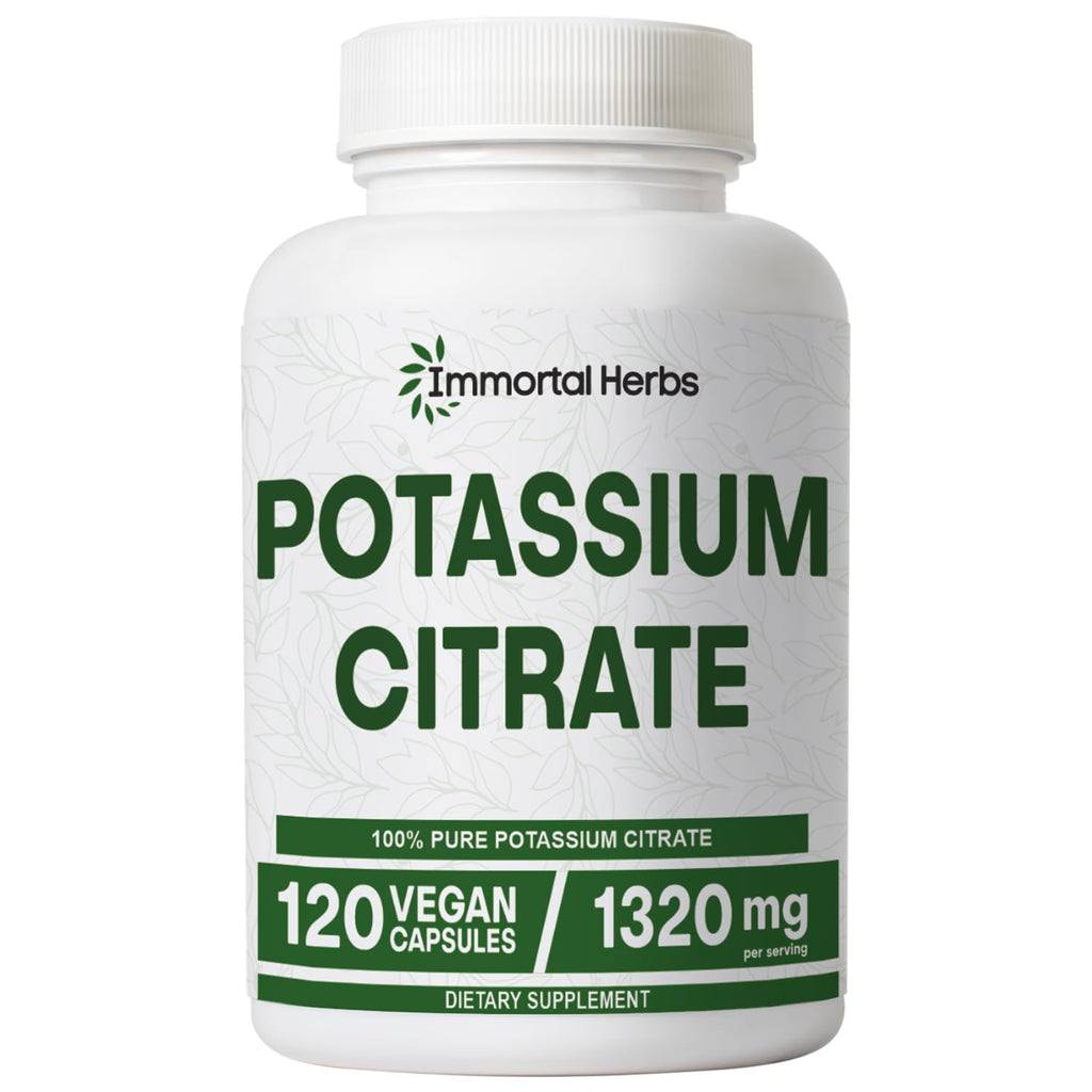 Potassium citrate vegan capsules