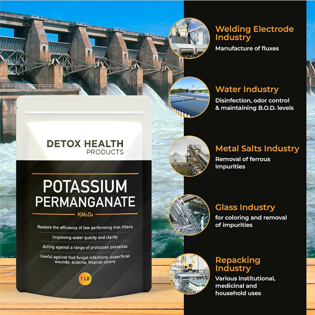 Potassium crystals for improved health