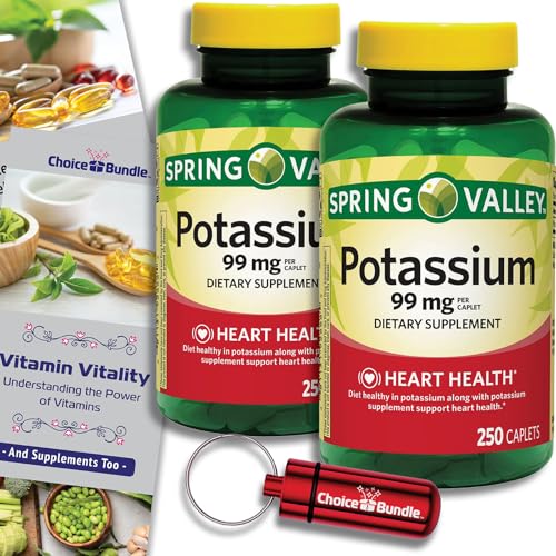 Potassium dietary supplement for daily wellness