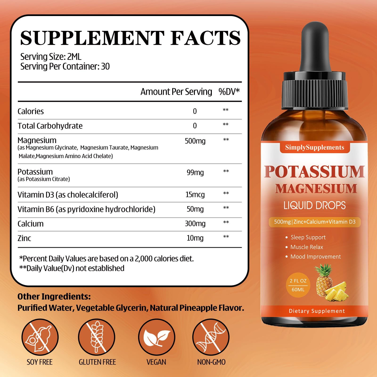 potassium drops with vitamin D3
