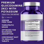 potassium enriched glucosamine tablets
