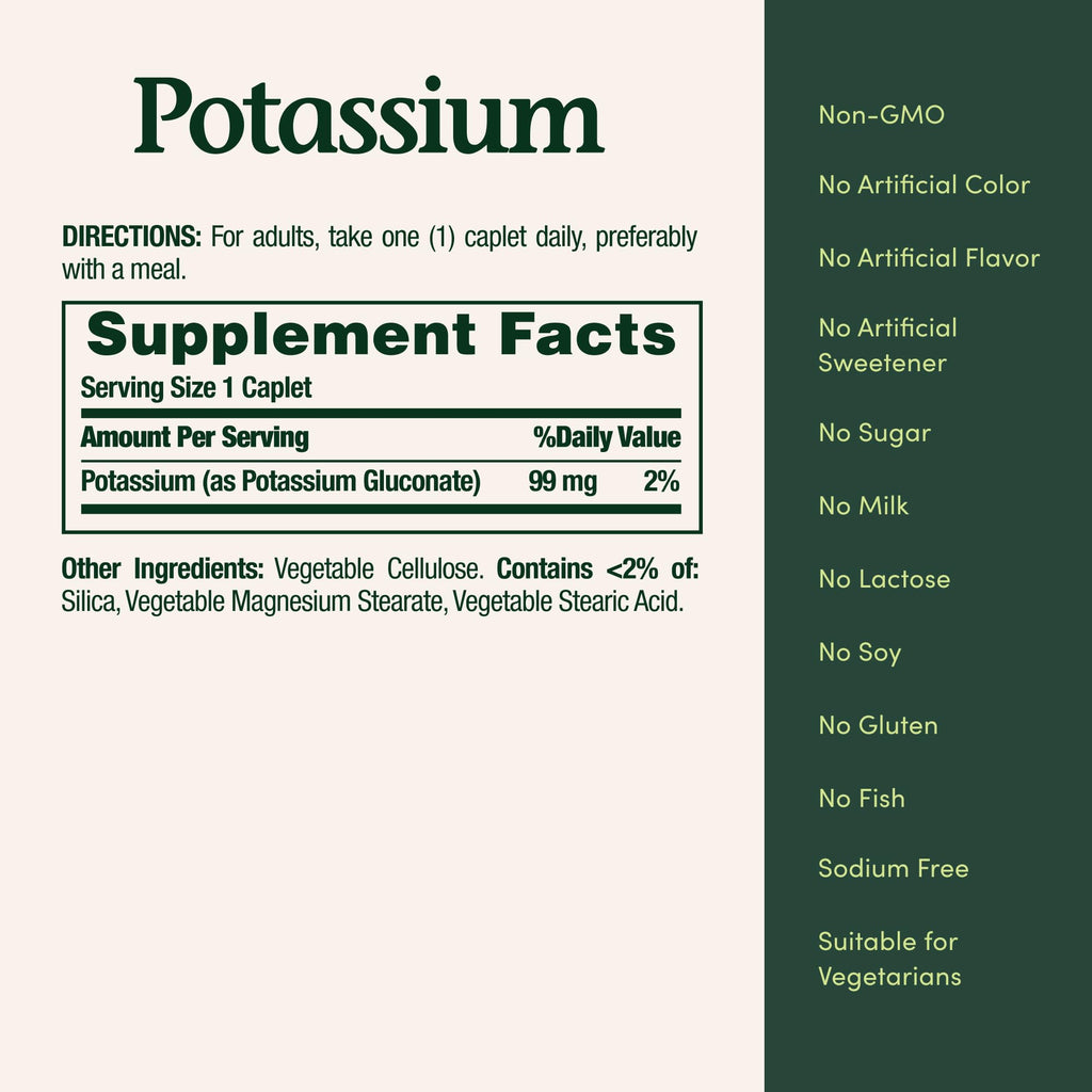 potassium for daily nutritional needs