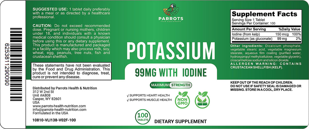 potassium for heart health and function