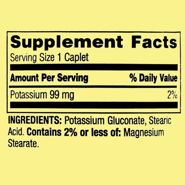 potassium for hydration and recovery