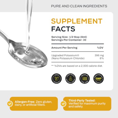 potassium for improved hydration levels