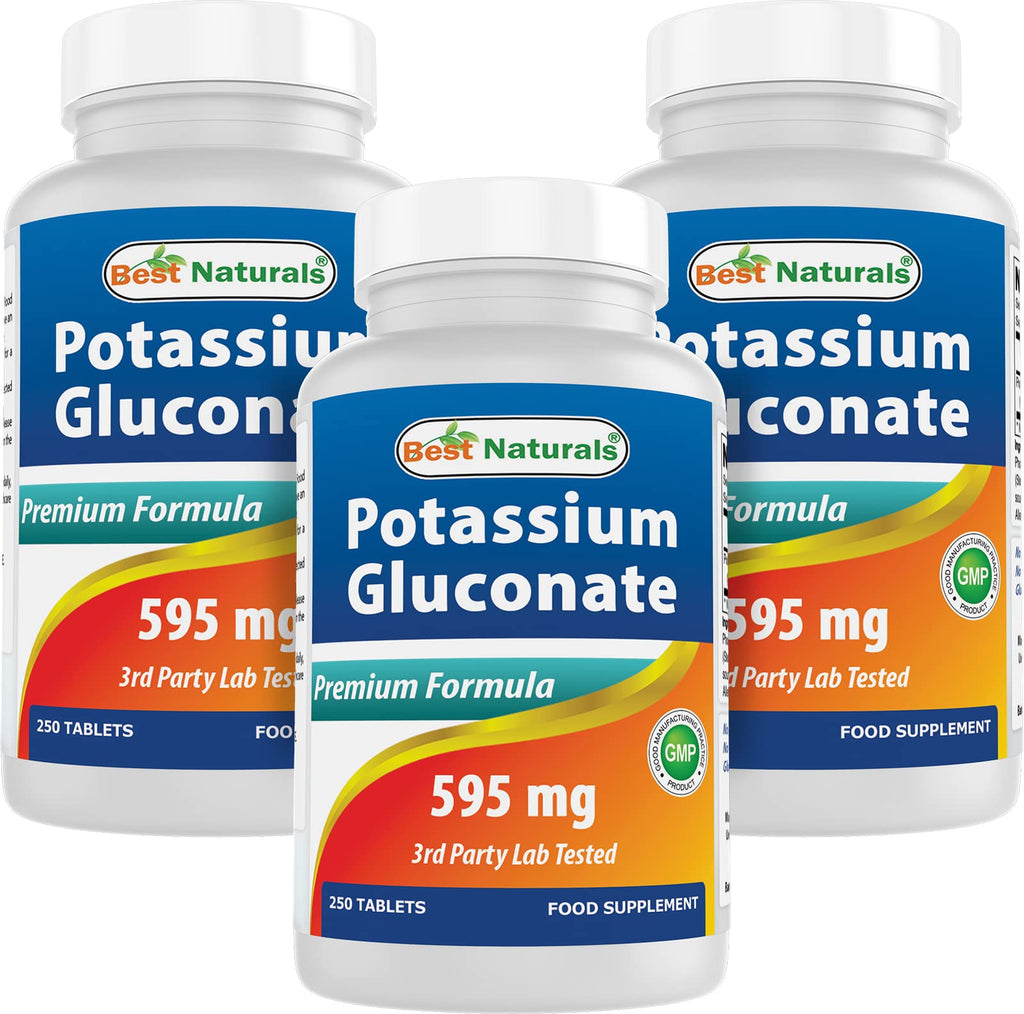 potassium gluconate 595 mg tablets