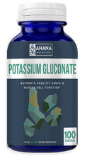Potassium gluconate capsules for health