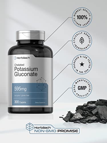 Potassium gluconate for muscle function
