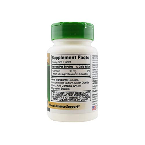 potassium gluconate for muscle function