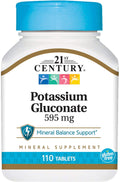 Potassium gluconate for muscle health