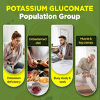 potassium gluconate for muscle support
