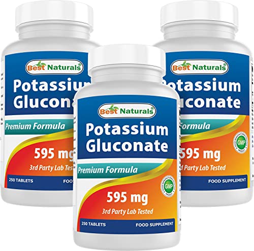 potassium gluconate tablets for energy