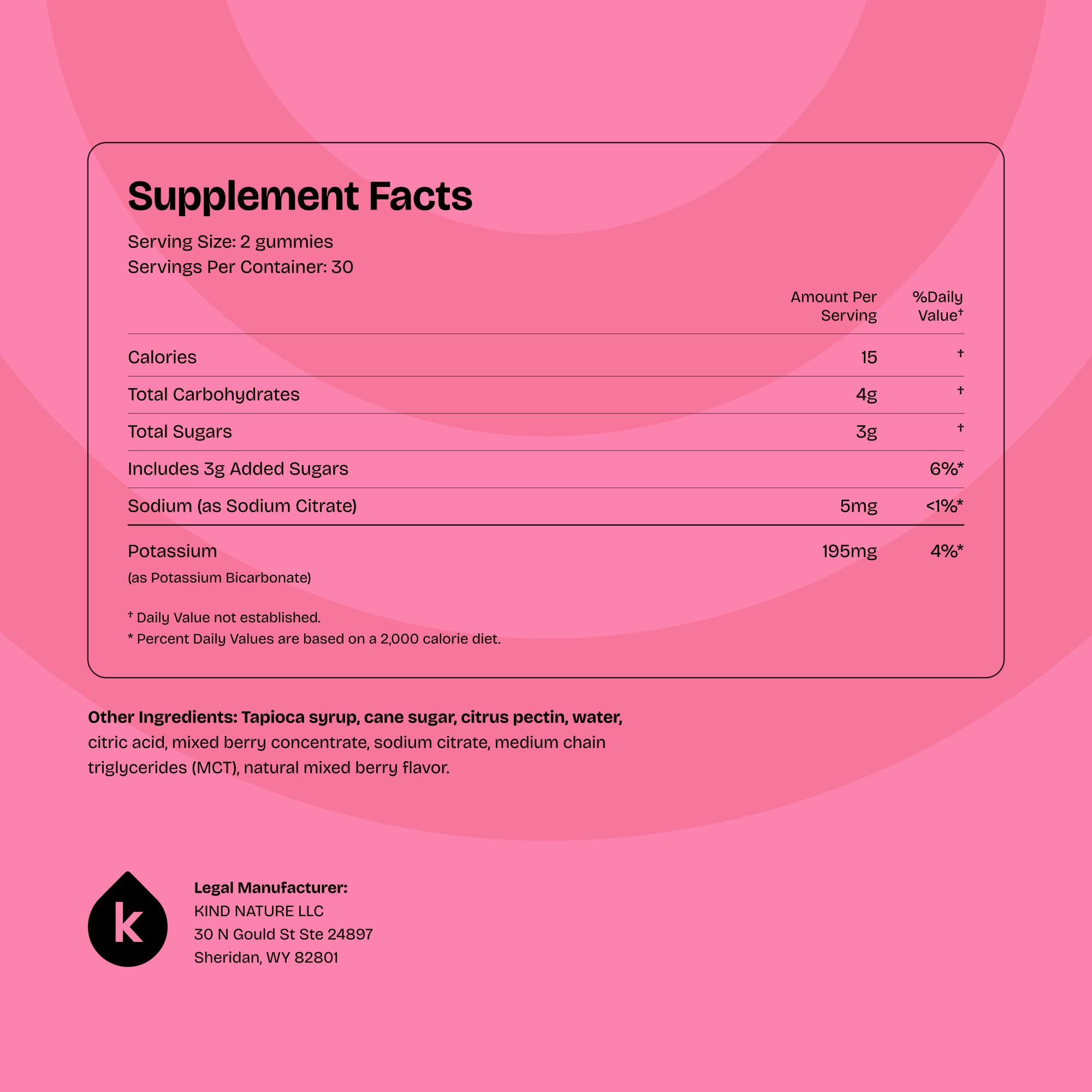 potassium gummies for a balanced diet